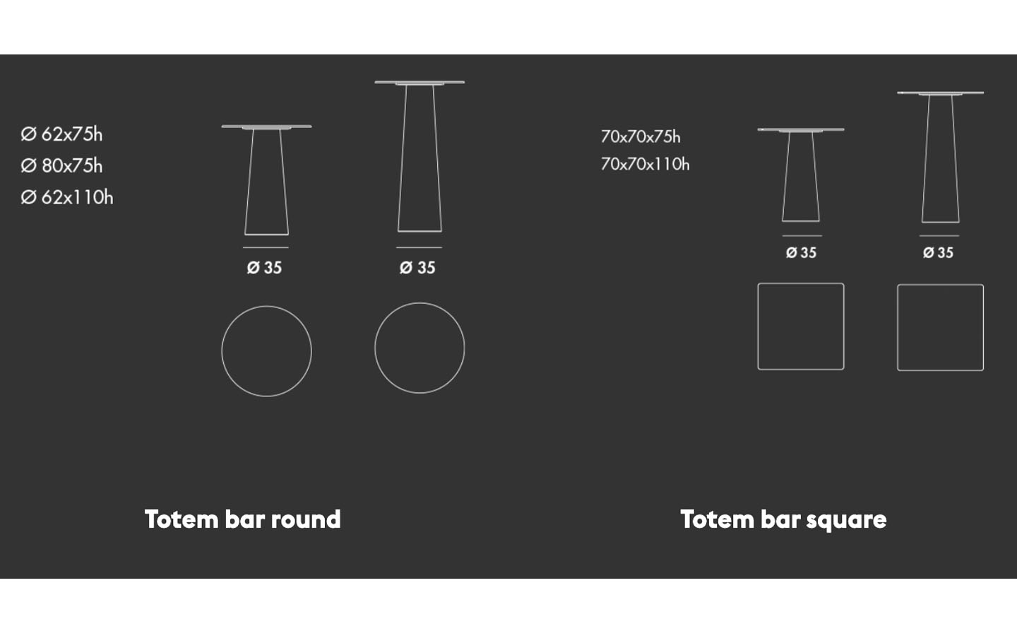 Маса TOTEM BAR | Stolbg.com